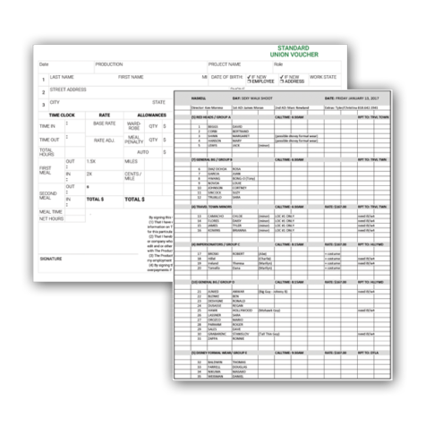 Tower Casting - Productions